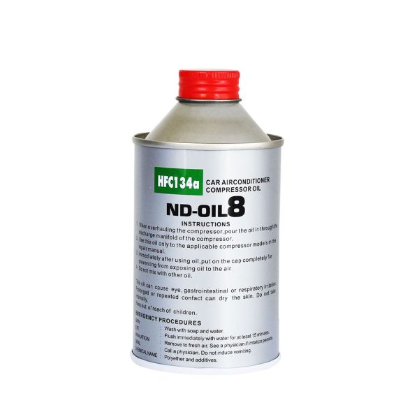 روغن کمپرسور R134a مدل ND-OIL8 حجم 250 میلی لیتر DENSO - کول پارت